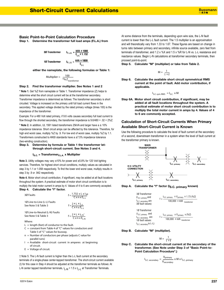 Short-Circuit Current Calculations Guide