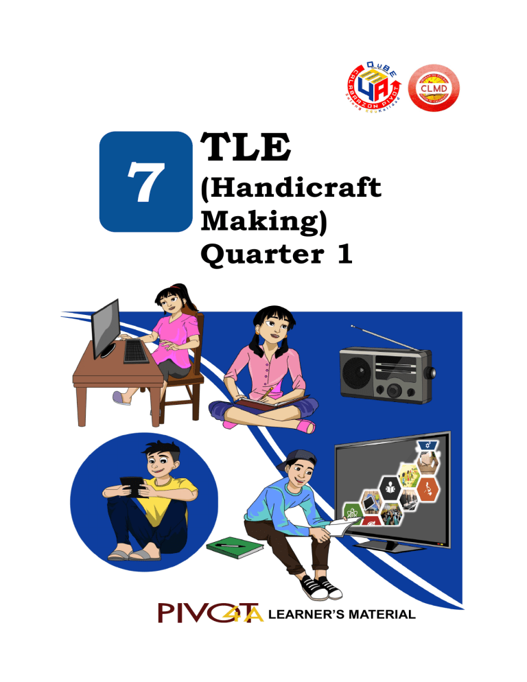 TLE Handicraft Grade 7 8 Q1