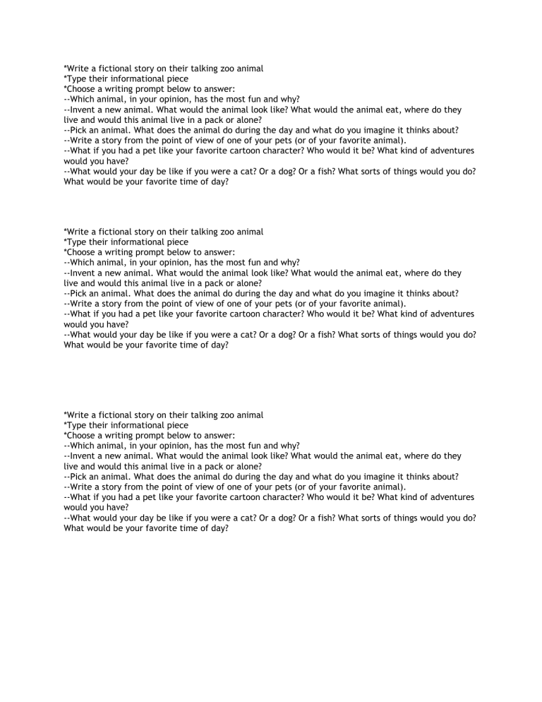 Writing Fast Finisher