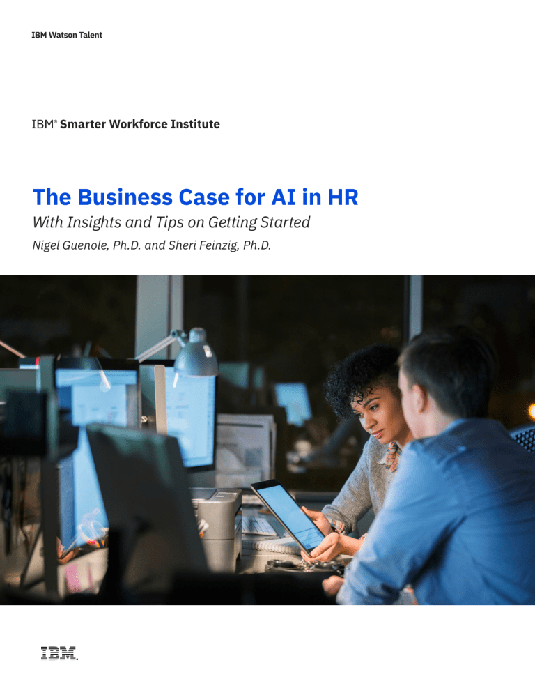AI in HR: Business Case & Implementation