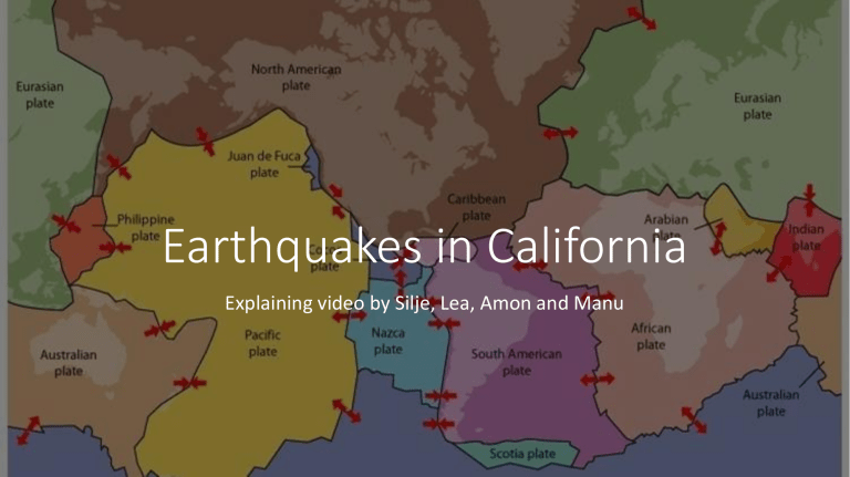 Earthquakes in California Presentation