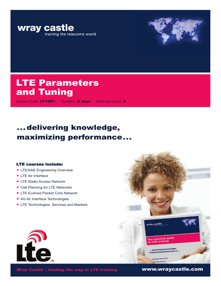 LTE Parameter tuning (1)