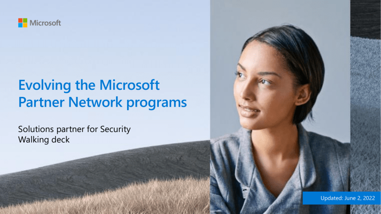 Microsoft Partner Network: Solutions Partner for Security