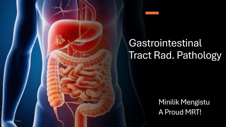 GI Tract Radiology Pathology: Presentation on Diseases & Imaging