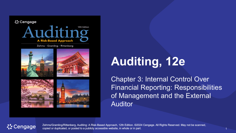 Internal Control Over Financial Reporting: Management & Auditor Roles