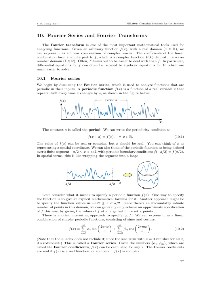 Fourier Series & Transforms: Complex Methods for Sciences