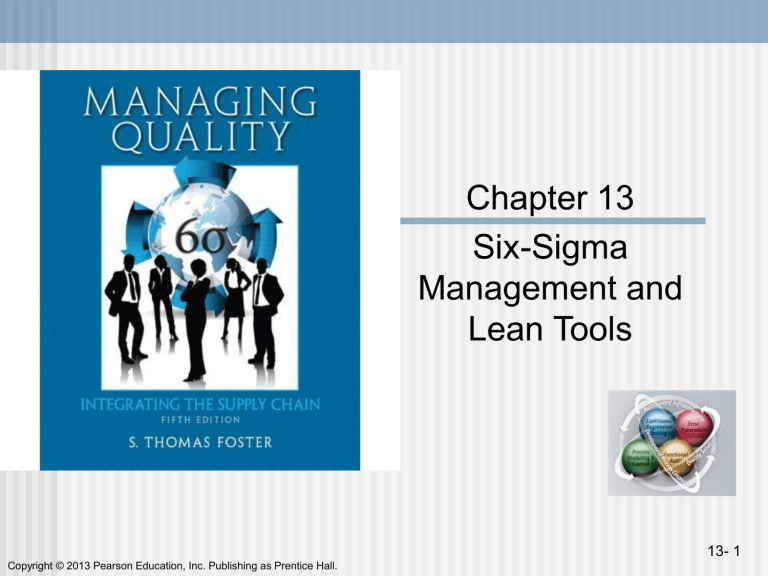 Six-Sigma Management & Lean Tools Presentation