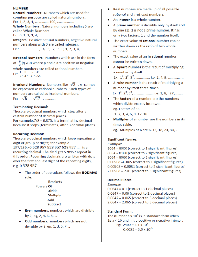 iGCSE 0580 Formula Cheat Sheet.docx