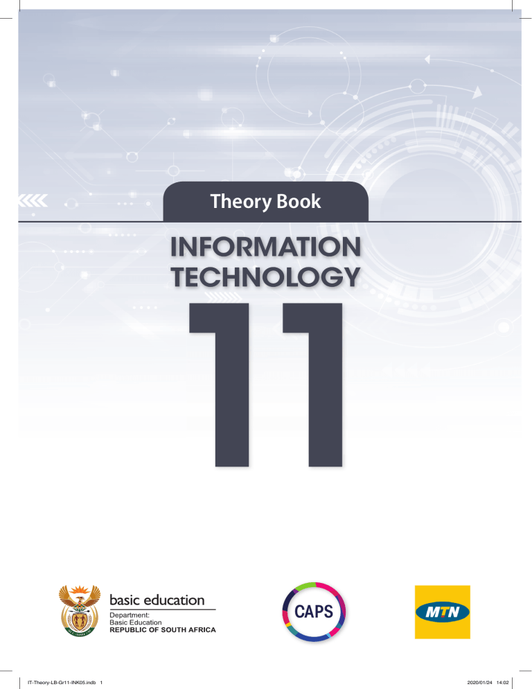IT Theory Book Grade 11: Hardware, Software, Networks