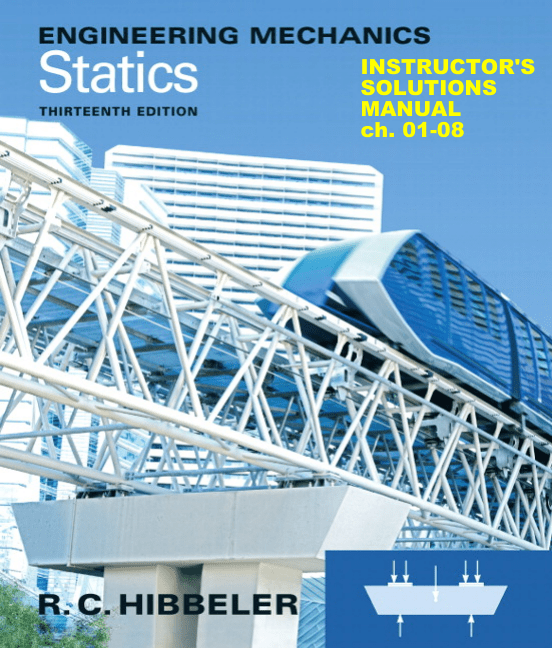 Engineering Mechanics: Statics Solutions Manual (Ch. 1-8)