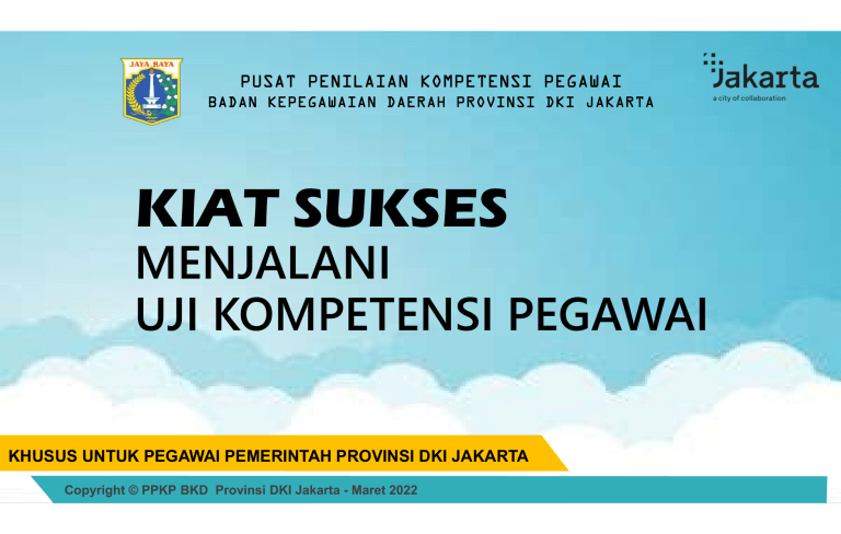 Panduan Sukses Uji Kompetensi Pegawai - DKI Jakarta