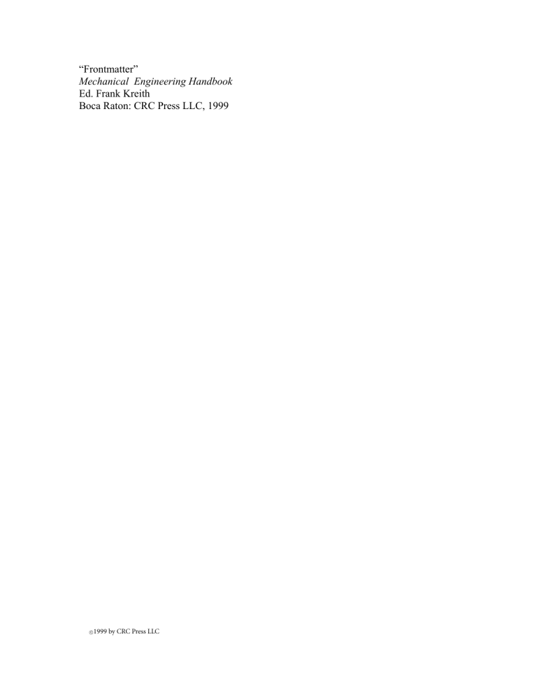 Mechanical Engineering Handbook: Comprehensive Guide