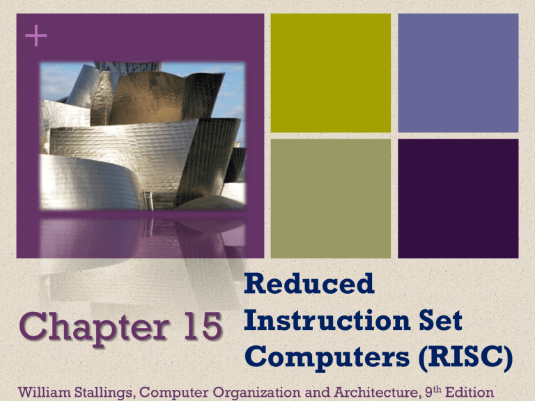 RISC Architecture: Instruction Sets & Pipelining