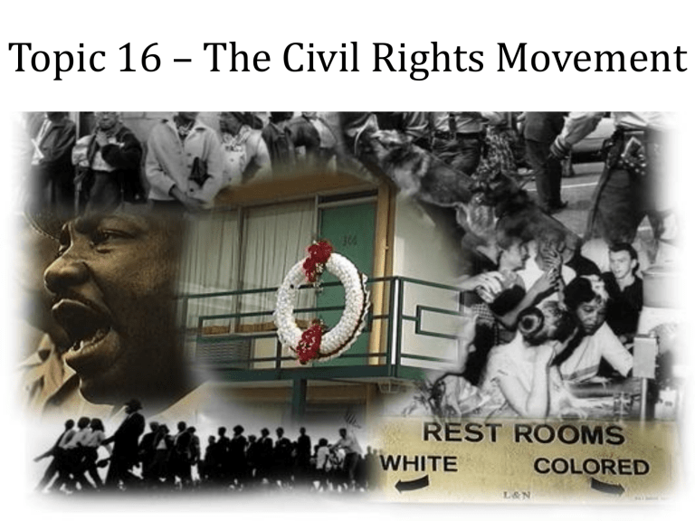 Civil Rights Movement: Key Events & Legislation