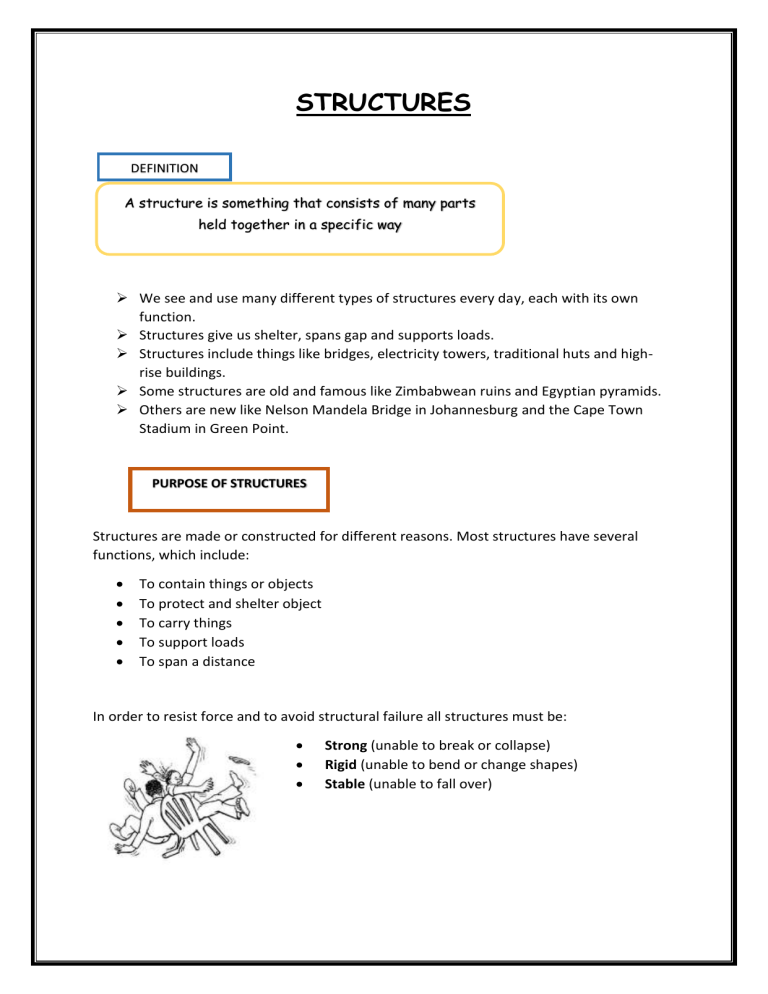 Structures: Types, Purpose & Strengthening Techniques
