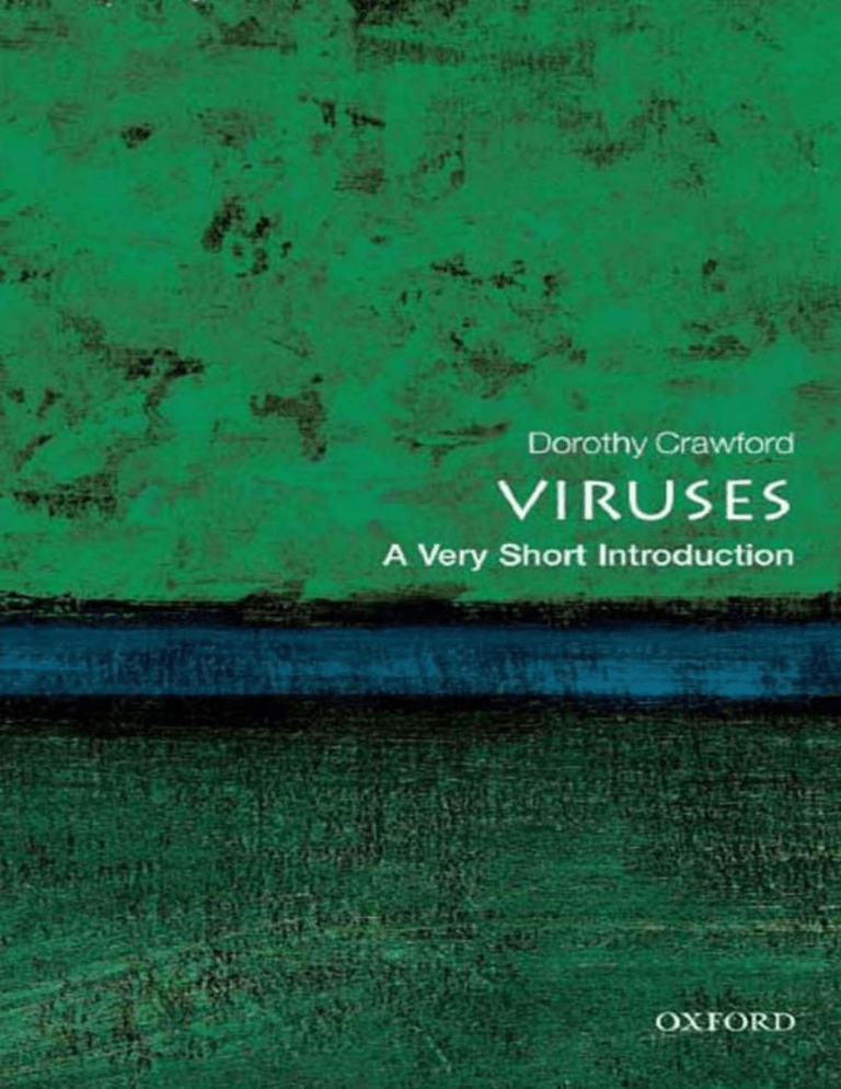 Viruses: A Very Short Introduction