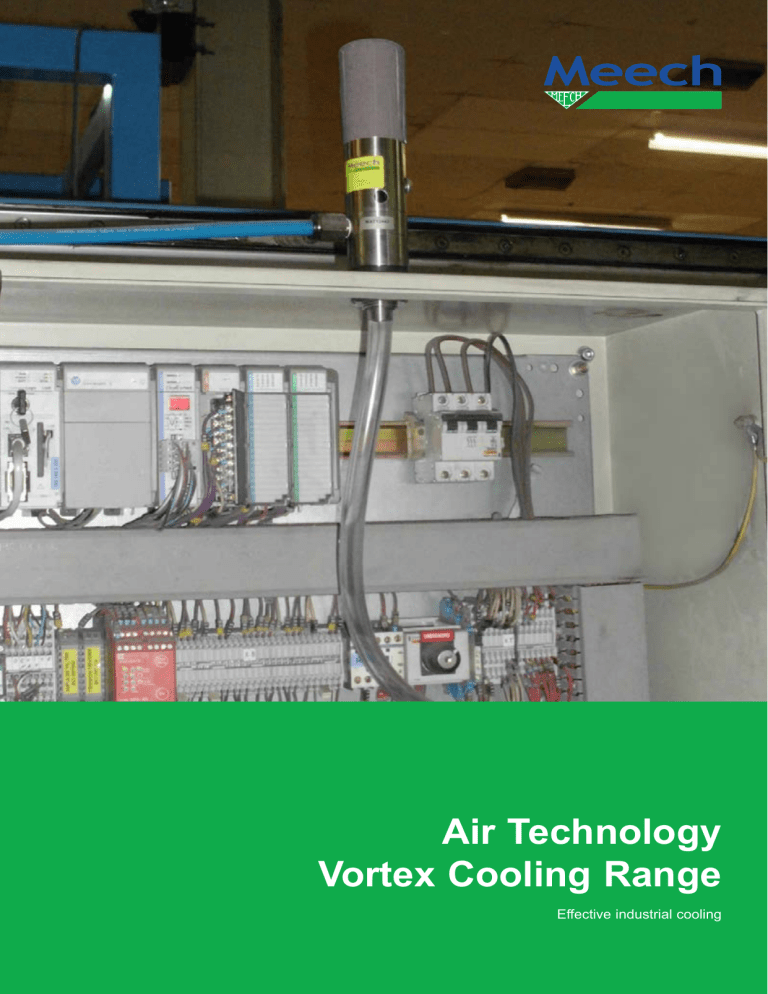 Meech Vortex Cooling Range: Industrial Air Technology