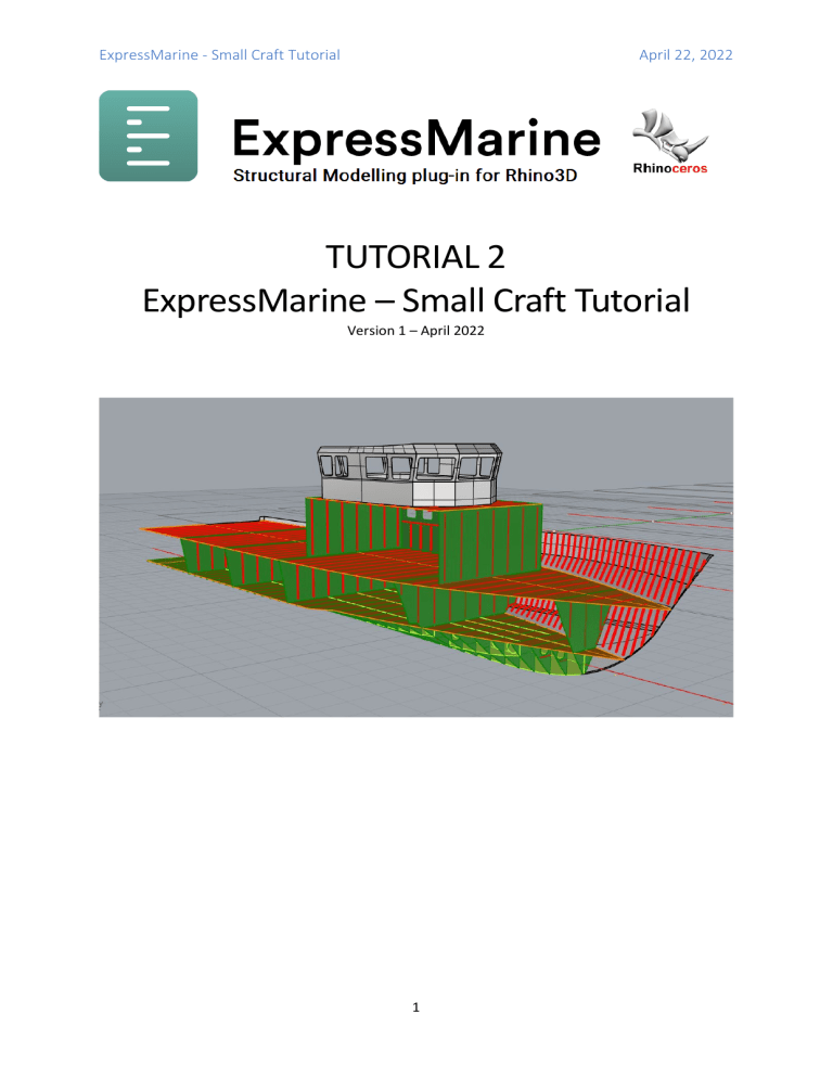 ExpressMarine - Tutorial 2 - Small Craft Tutorial