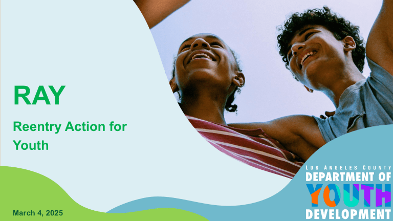 RAY Program Overview: Reentry Action for Youth