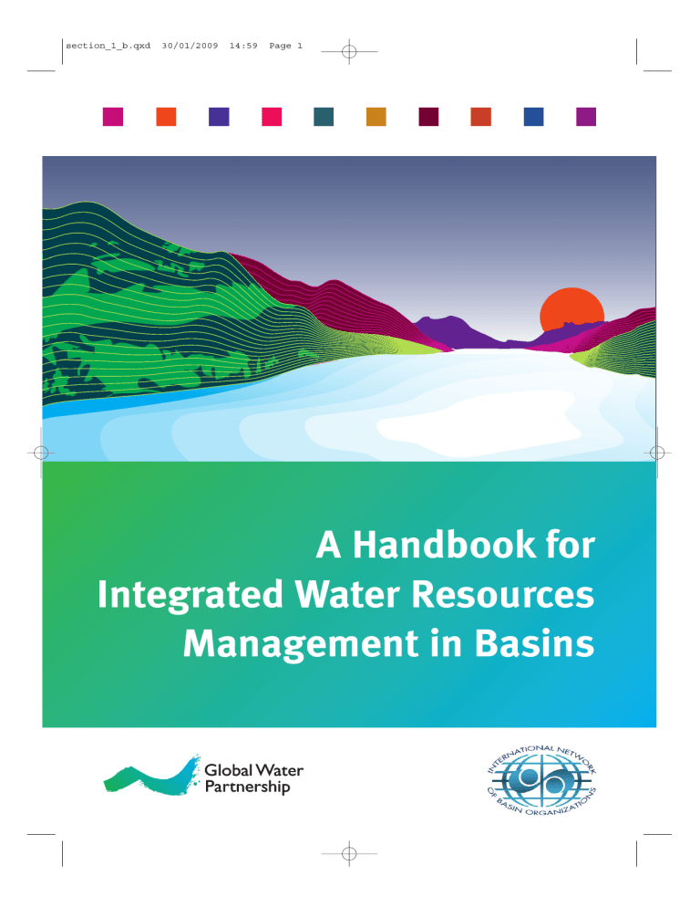 IWRM Handbook: Integrated Water Resources Management in Basins