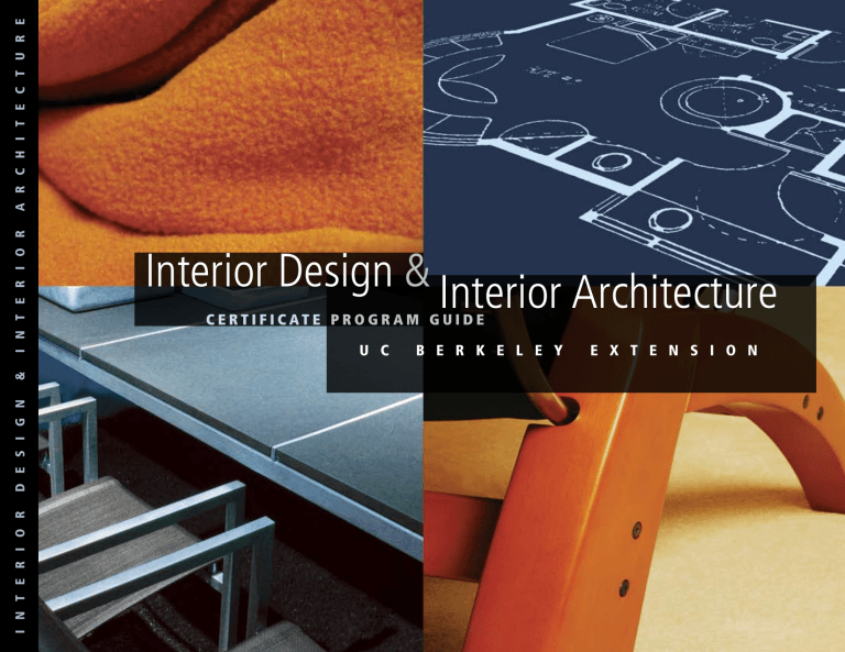 UC Berkeley Extension Interior Design & Architecture Certificate Guide