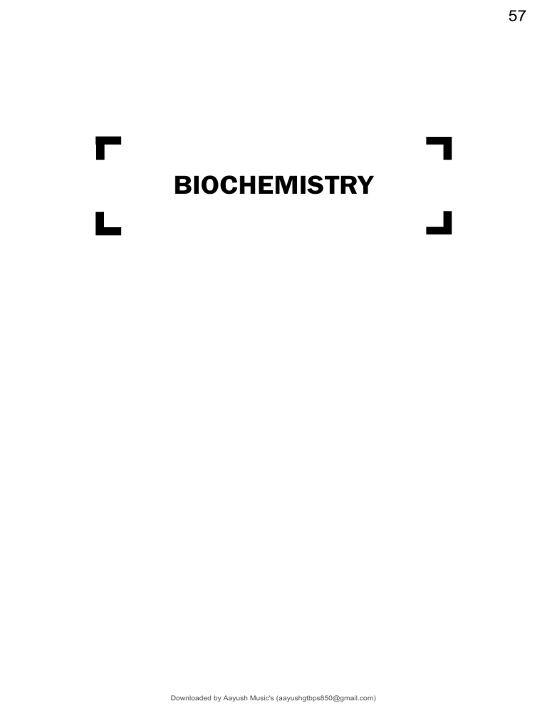 Biochemistry Exam Paper - MBBS First Professional