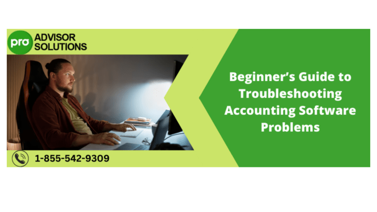 Accounting Software Troubleshooting Guide for Beginners