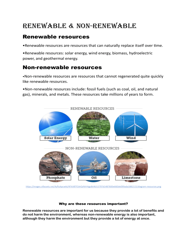 Renewable vs. Non-Renewable Energy: Solar & Coal
