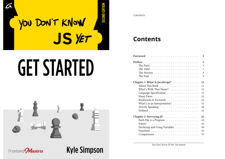 You Don't Know JS Yet: Get Started - JavaScript Fundamentals