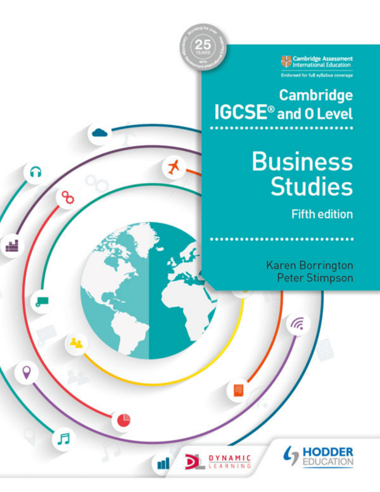 Cambridge IGCSE & O Level Business Studies Textbook