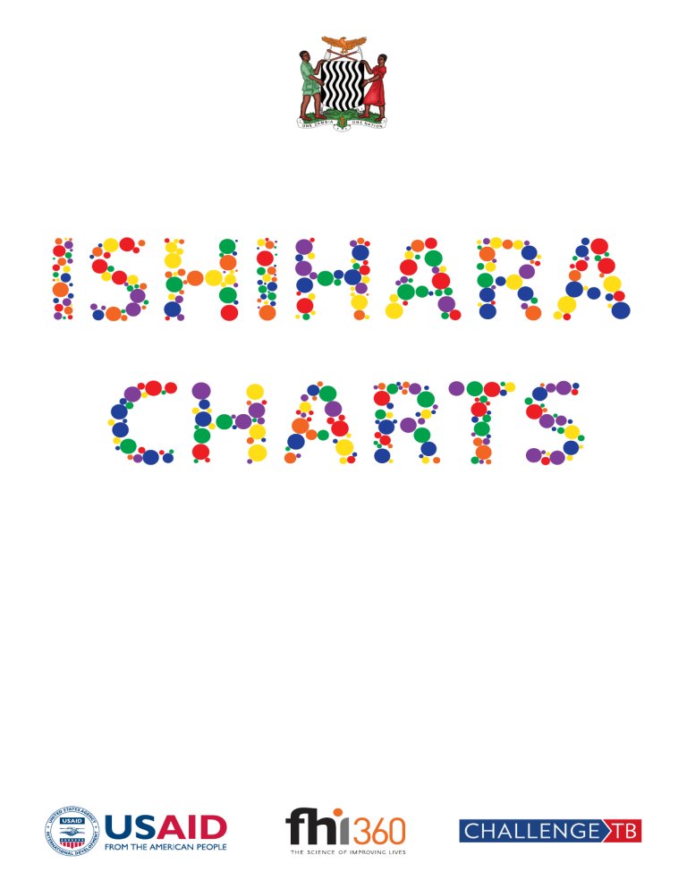Ishihara Color Blindness Test Plates
